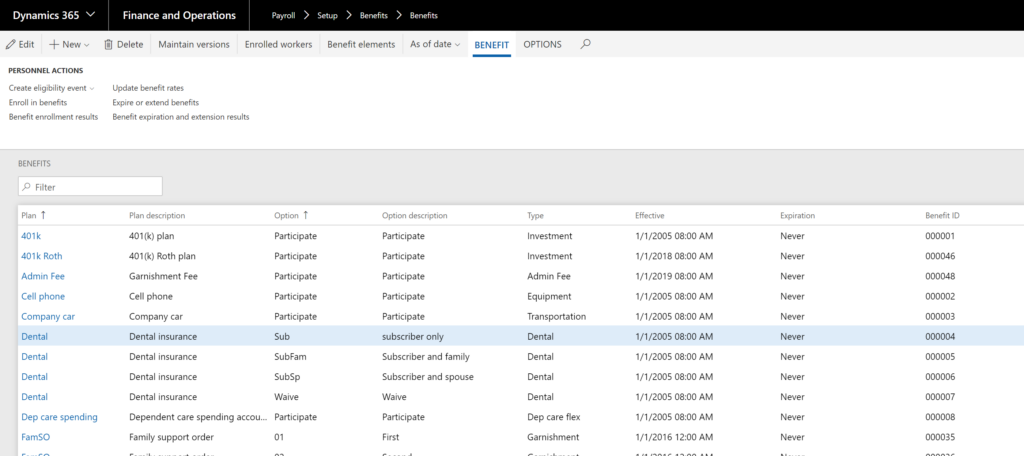 Microsoft Dynamics 365 Payroll Tips & Tricks for Benefits ...