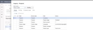 Microsoft Dynamics 365 Advanced Filtering | Construction ERP